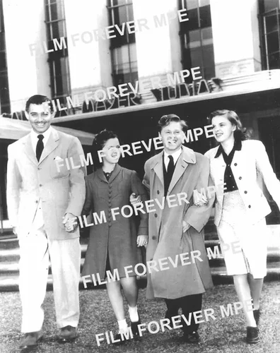 CLARK GABLE, JUDY GARLAND, MICKEY ROONEY AND SHIRLEY TEMPLE | Film ...