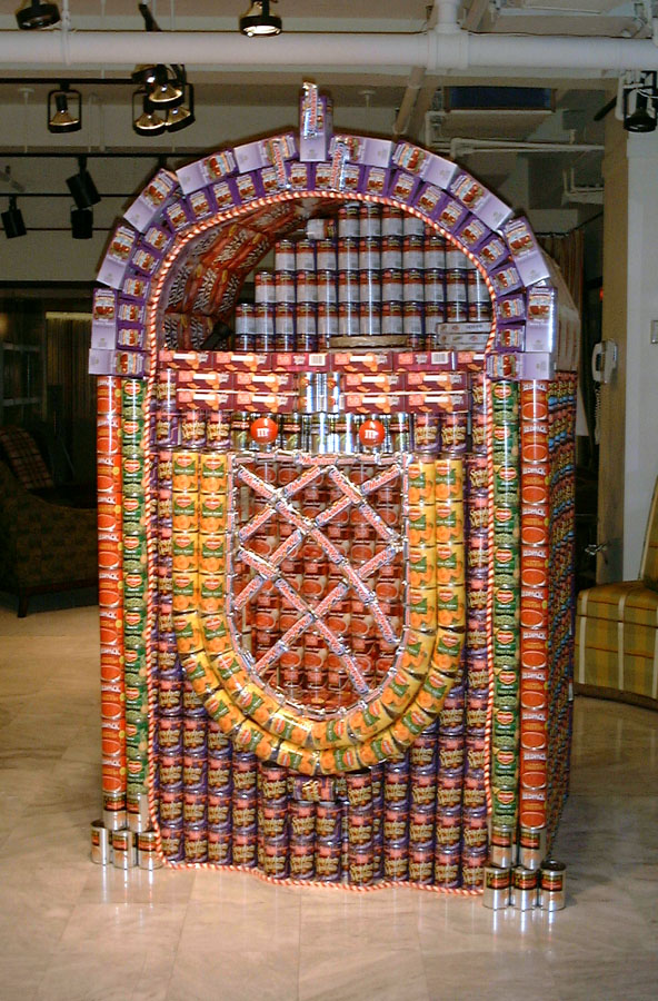 Canstruction Car