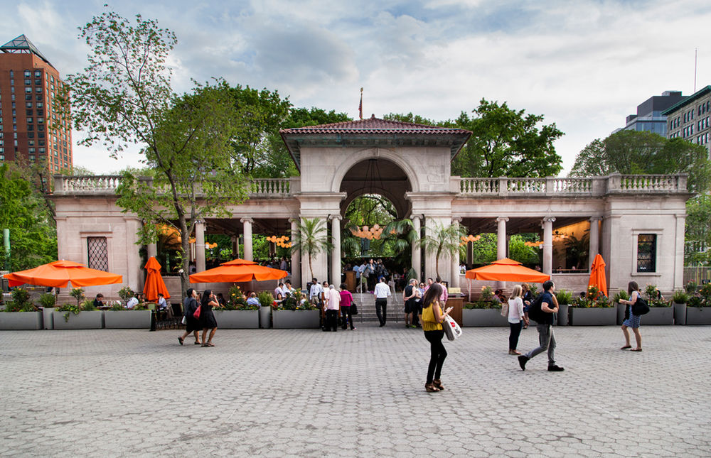 Restored Union Square Pavilion Opens