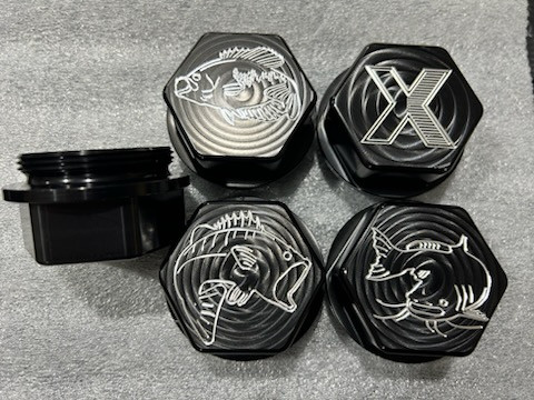 Dexter Vortex axle center caps | Performance SXS