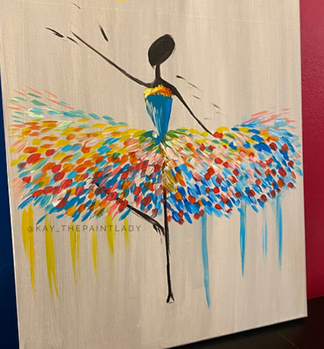 Ballerina Tutu - Paint Kit | Kay's Paint Joint