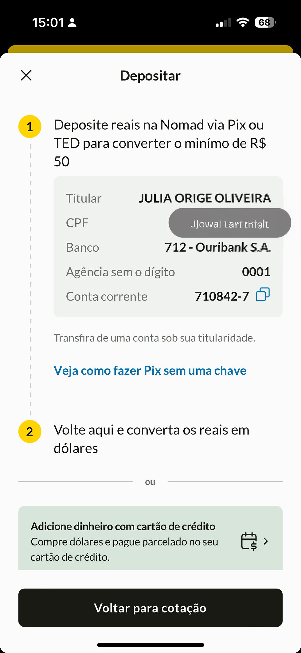 Guia da conta Nomad: como funciona? Vale a pena?
