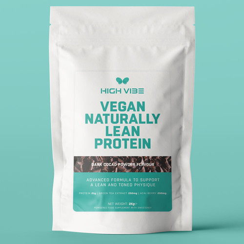 2kg Naturally Lean Vegan Diet Protein | High Vibe London