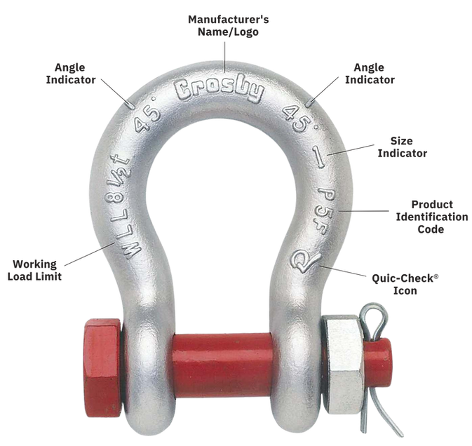 Crosby Shackles | Hi Q International | Lift Safer | Rigging Equipment ...