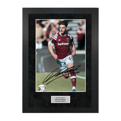 Declan Rice | Signed Photo | Mr Memorabilia