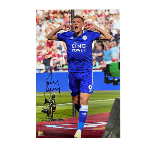 Jamie Vardy | Signed Photo | Mr Memorabilia
