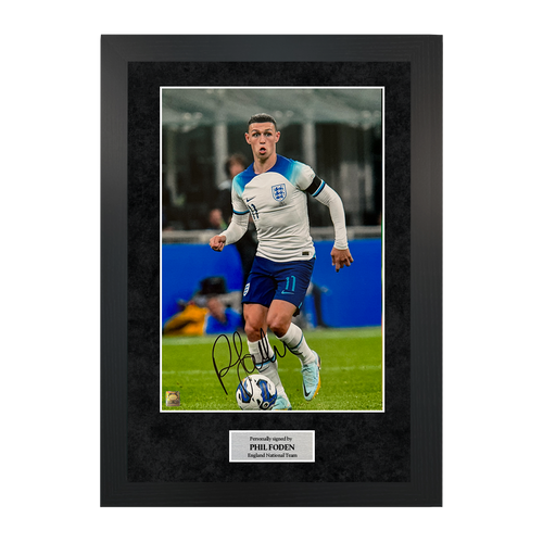 Phil Foden | Signed Photo | Mr Memorabilia