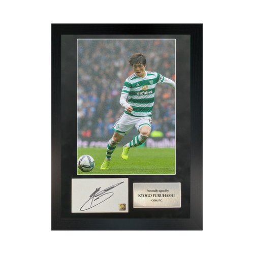 Kyogo Furuhashi | A3 Signed Photo Frame | Mr Memorabilia