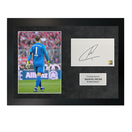 Manuel Neuer | Signed A4 Photo Frame | Mr Memorabilia