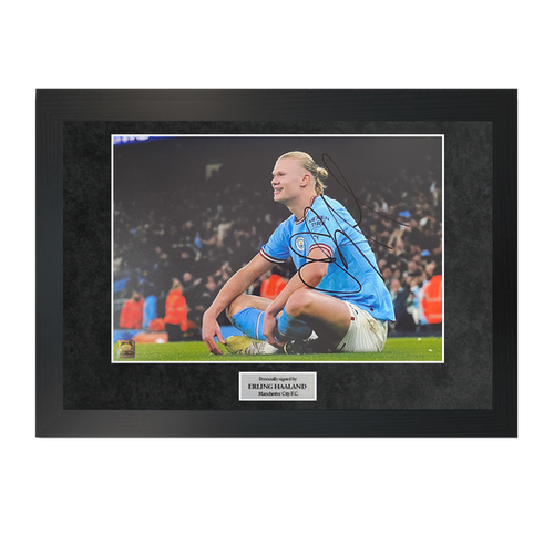 Erling Haaland | Signed Photo | Mr Memorabilia