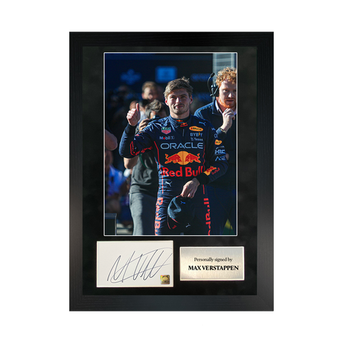 Max Verstappen | A3 Signed Photo Frame | Mr Memorabilia