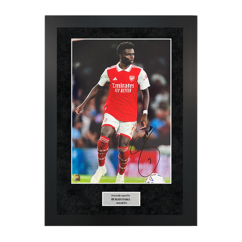 Bukayo Saka | Signed Photo | Mr Memorabilia