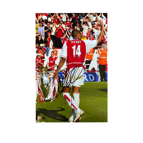 Thierry Henry | Signed Photo | Mr Memorabilia