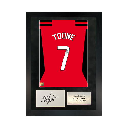 Ella Toone | Signed 23/24 Shirt Back Poster Frame | Mr Memorabilia
