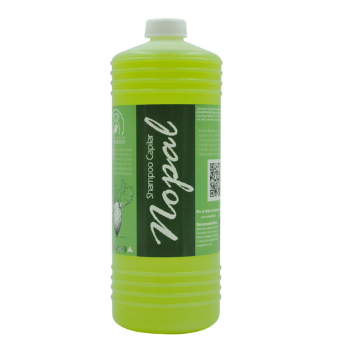 Shampoo Capilar De Extracto Natural De Nopal (1 Litro ...