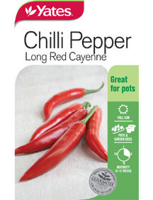 CHILLI PEPPER Long Red Cayenne | Farmset Pacific