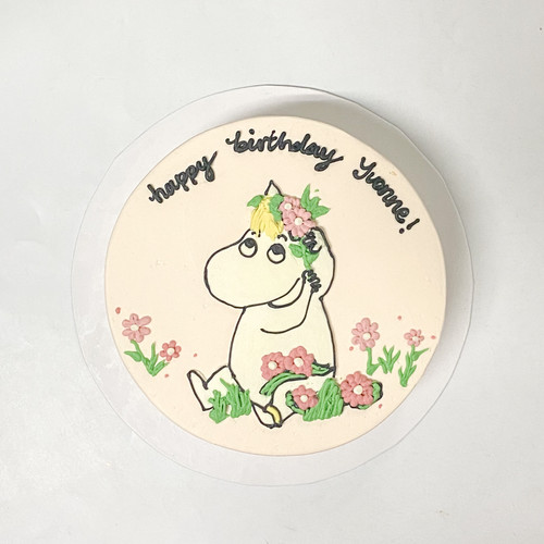 Moomin Korean Style Cake | Caramelloz