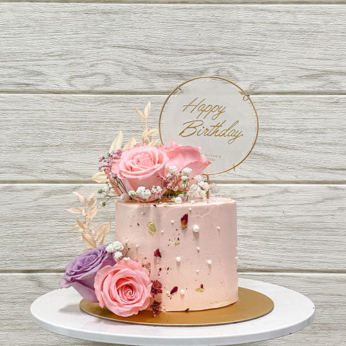 Sweet Pink Purple Floral | Caramelloz
