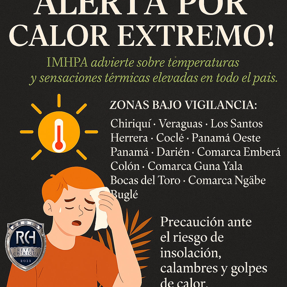 ¡Alerta por calor extremo! IMHPA advierte sobre temperaturas y ...