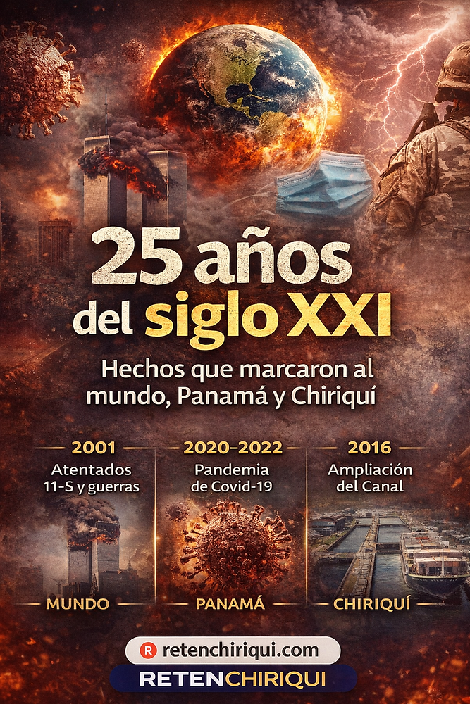 25 años del siglo XXI: los hechos que marcaron al mundo, Panamá y ...