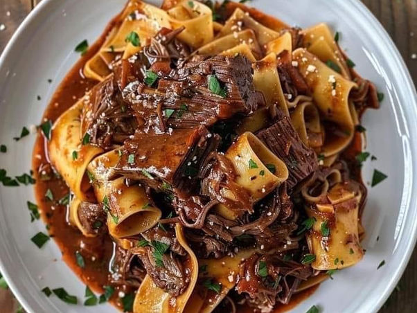 Short Ribs Ragu With Pappardelle