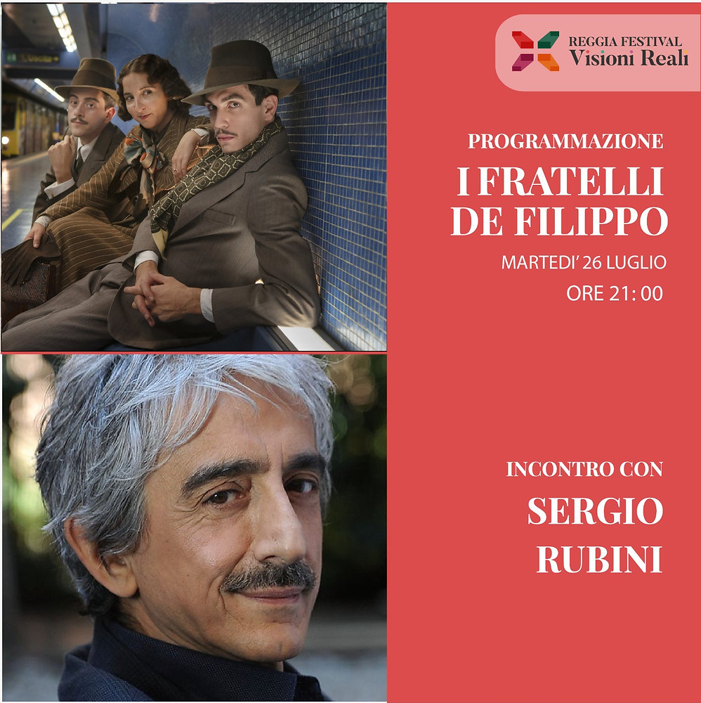 AL REGGIA FESTIVAL RIFLETTORI SU IL FENOMENO DE FILIPPO CON IL REGISTA ...