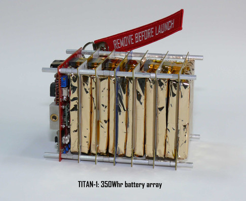 TITAN-1: 350Whr Cubesat Compact Battery Pack| CubeSat.Market