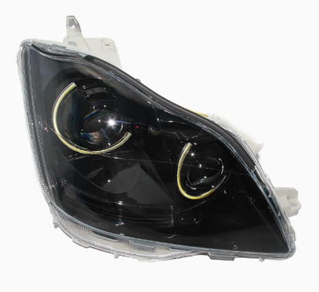 Suitable for 12th generation Crown black bottom lens headlights 05-09 ...