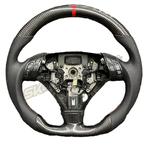 Honda Accord Euro CL7/CL9 Carbon Fiber Racing Steering Wheel* | SK ...