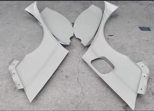 Mitsubishi Lancer EVO Style Rear Fender Overlays | SK Performance
