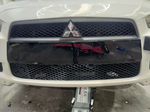 Mitsubishi Lancer Wrap Front Grill in Gloss Black | SK Performance