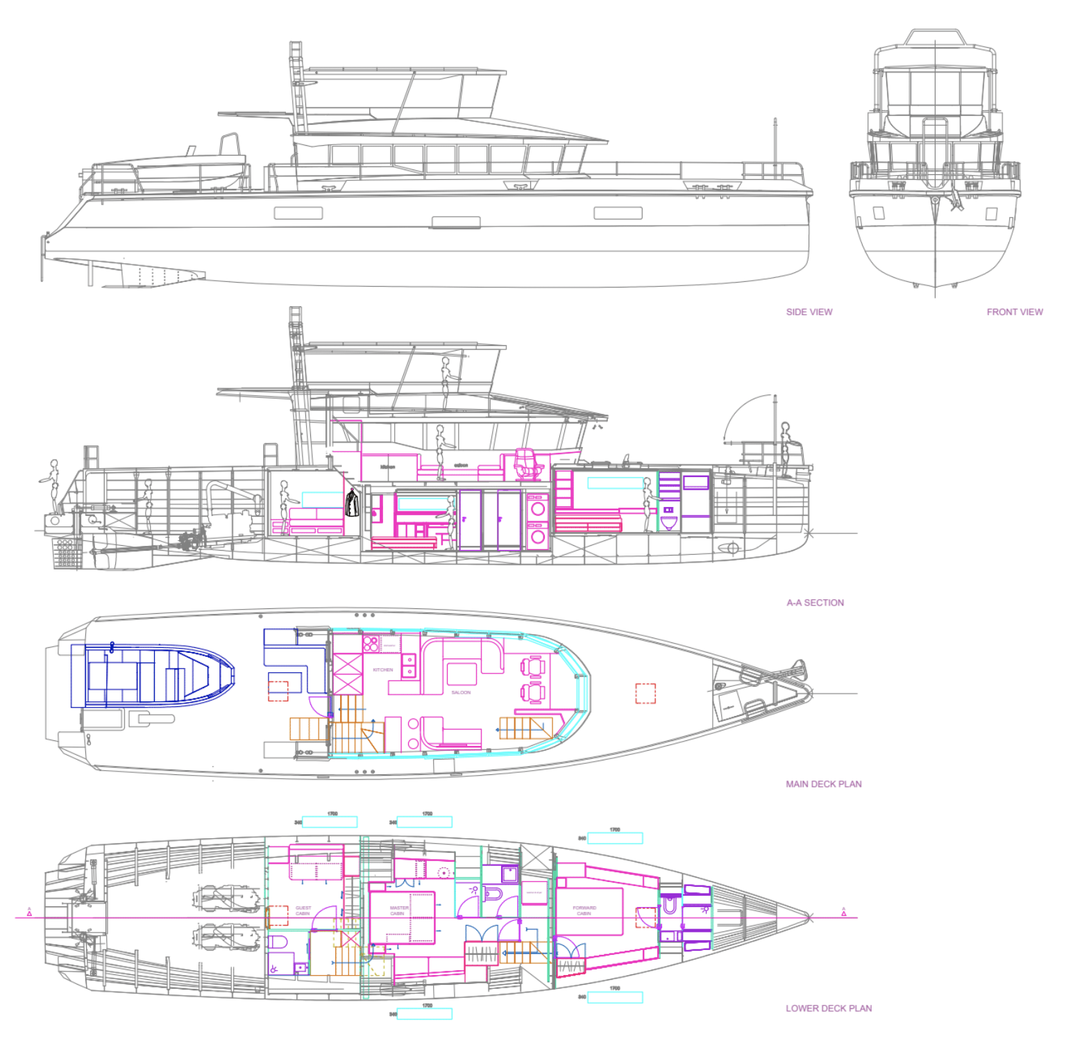 Interior Spaces of our Explorer Yacht | ExplorerYacht.com