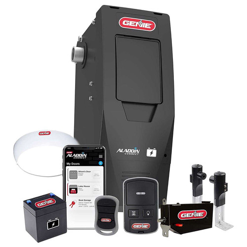 Genie Edge Mounted Garage Door Opener looks great with Thunder Mounts ...