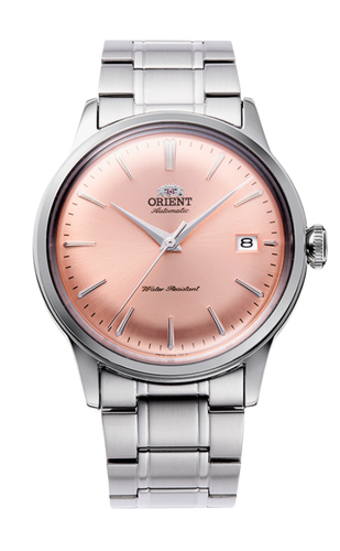 Orient Bambino 38mm Salmon Dial RA-AC0M11Y30B Automatic Men's Watch ...