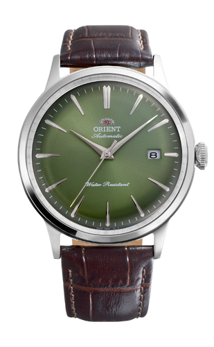 Orient Bambino Green Dial RA-AC0029E30B Automatic Men's Watch | TUS ...