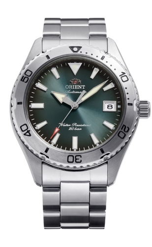 Orient Mako 40mm Green Automatic RA-AC0Q13E30B 200M Men's Watch | TUS ...