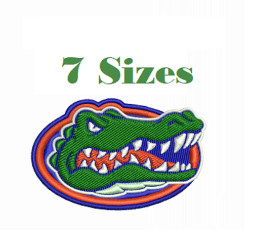 Florida Gators NCAA Embroidery Design File 7 Sizes all Formats | Fun ...