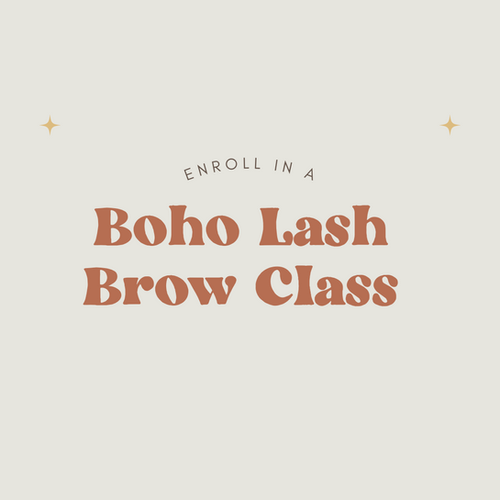 Brow Lamination Class | Boho Lash + Co