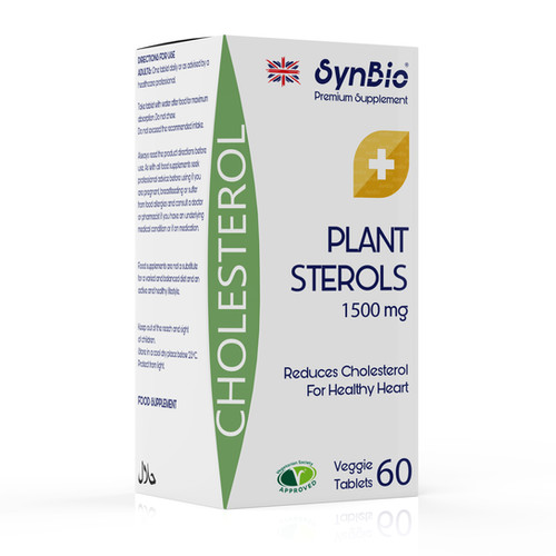 SynBio Plant Sterols 1500mg Tablets | SynBio | Supplements