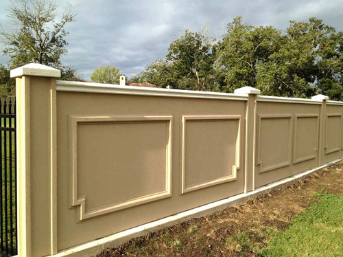 Stucco Wall Fence 0023 | Royal Foam