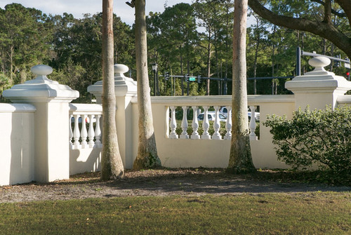 Stucco Wall Fence 0021 | Royal Foam