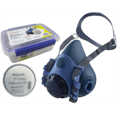 Maxiguard General Purpose Half-Face Respirator Kit with P3 Filters ...