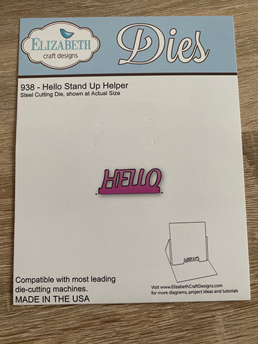 Hello Stand Up Die | Card And Scrapbook 1