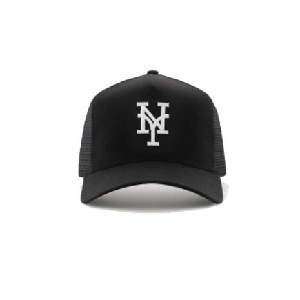 StampD NY001 Trucker Hat | black | Evolve Clothing