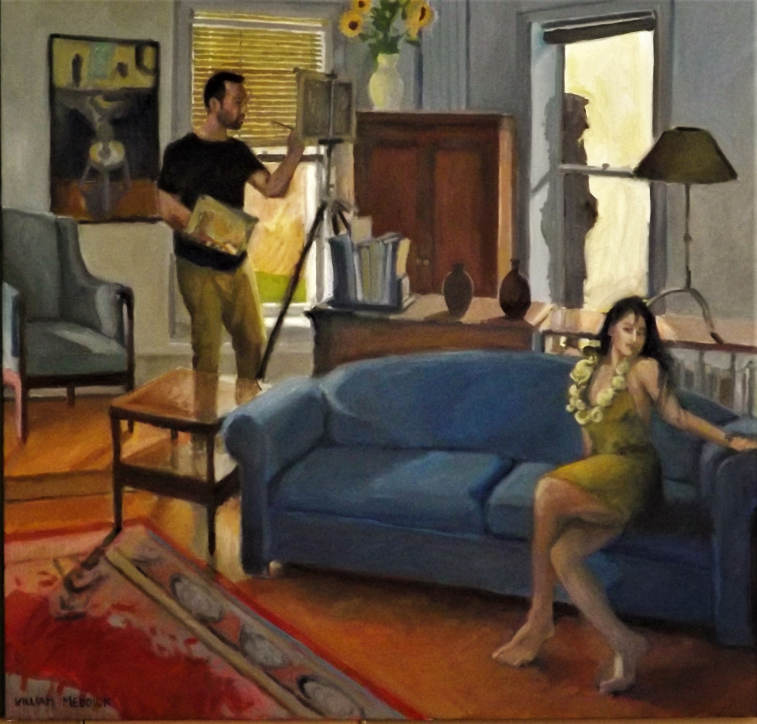 Meddickart.net "William Meddick - Regional painter- artist/Connecticut