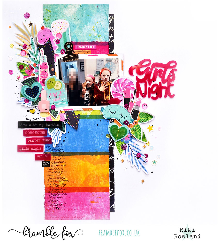 The Art of Choosing Colours for Your Scrapbook Layouts