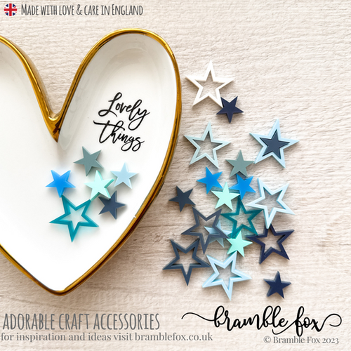 Blue Cool Stars | bramblefox