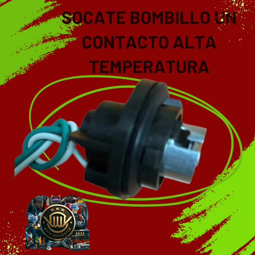 SOCATE BOMBILLO UN CONTACTO ALTA TEMPERATURA | WWW AUTO REPUESTOS.