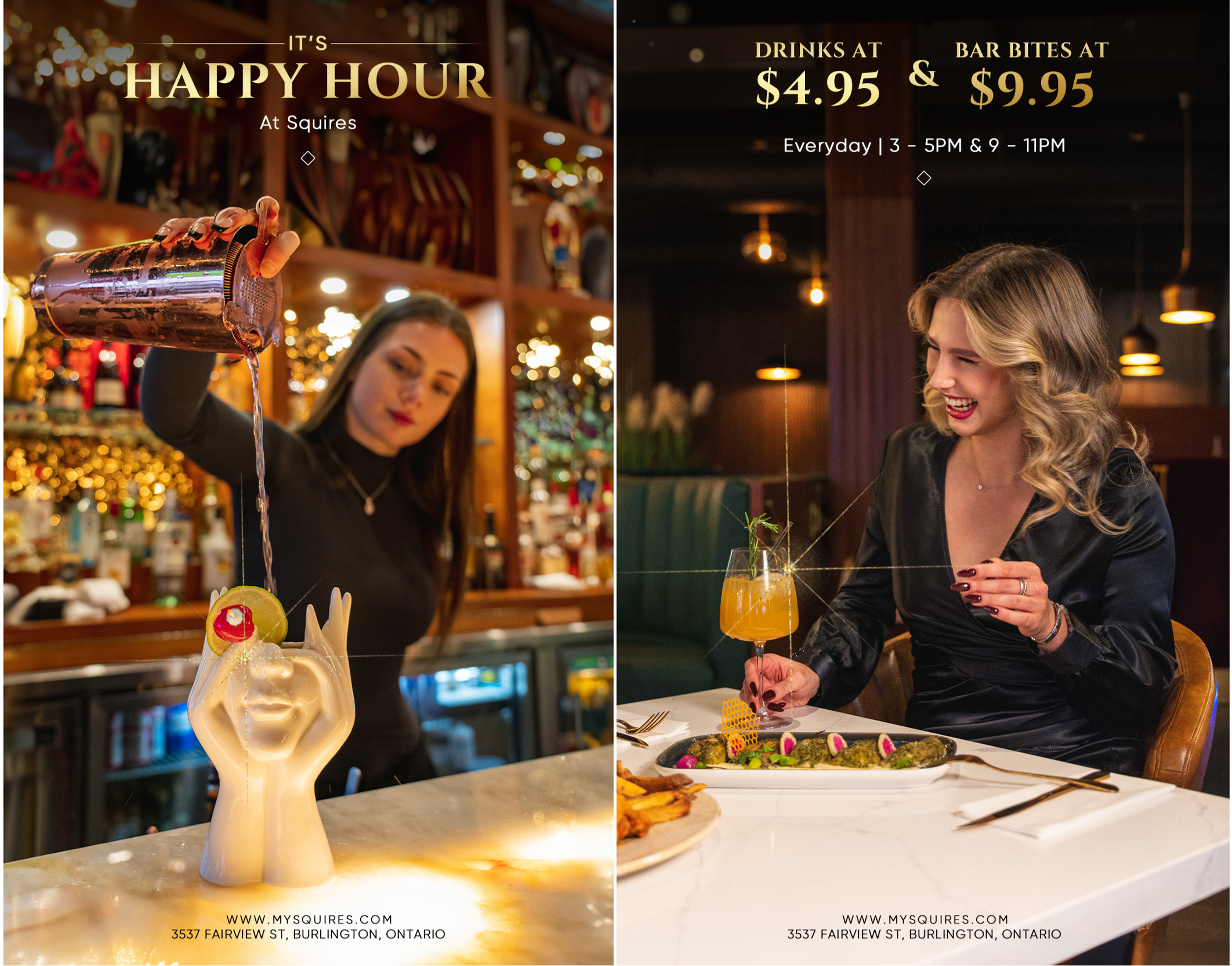 Daily Specials | Happy Hour | Squires Gastro Pub