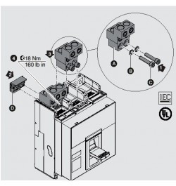 KIT FC CuAl 1x35 185mm2 XT5 3uds | RSN SOLUCIONES